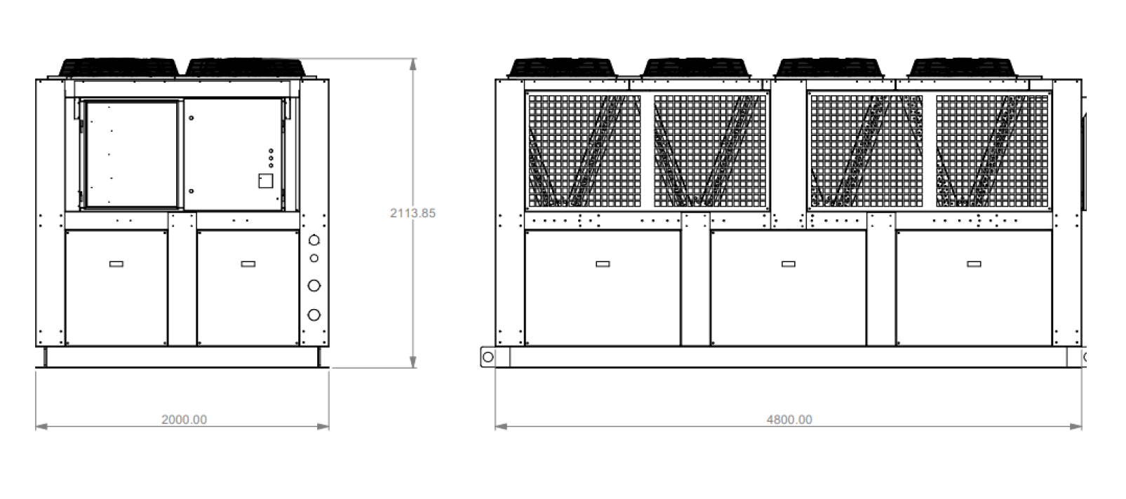 Industrial Chillers 60 to 350kW units | Thermal IQ
